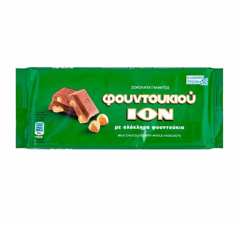 ION Milk Chocolate with Hazelnut 100g - Greek Food Shop by Select Bakery
